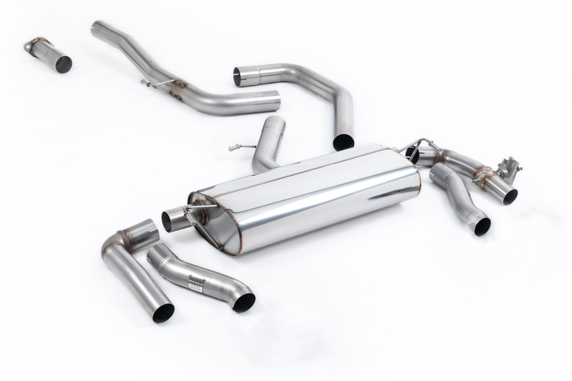 Sportauspuff Klappenanlage Milltek MIT Endrohren | Zubehör | Typ CD ...