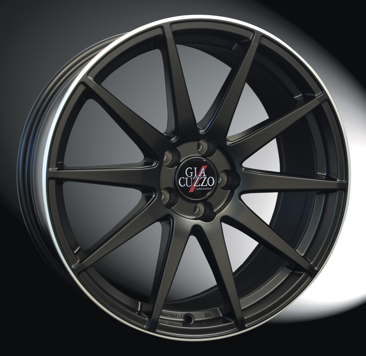 Sommerkomplettradsatz GTX-Line Schwarz Matt Poliert ...