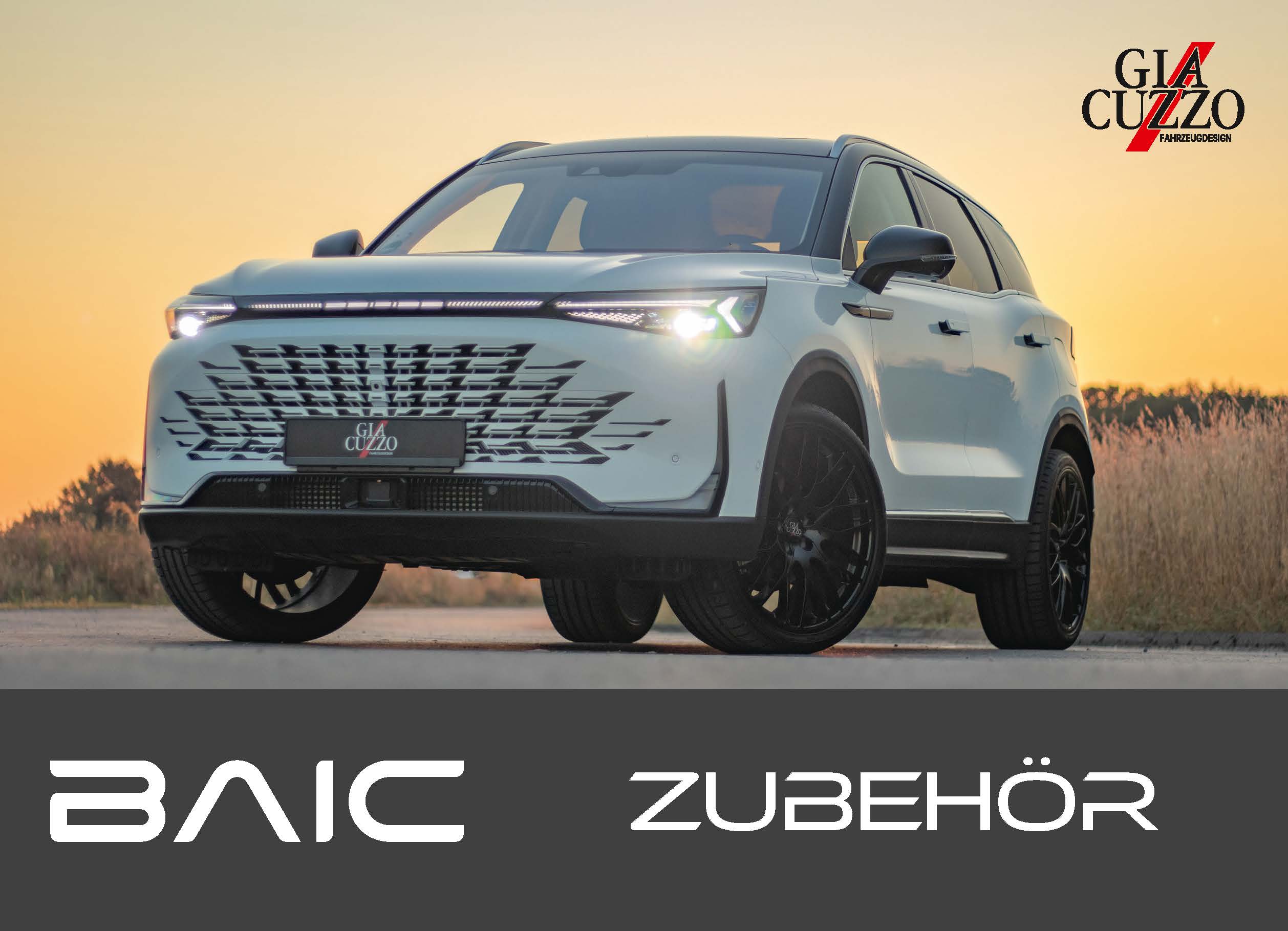 Zubehör-Prospekt Baic Fahrzeuge | BAIC | Werbemittel | Giacuzzo ...